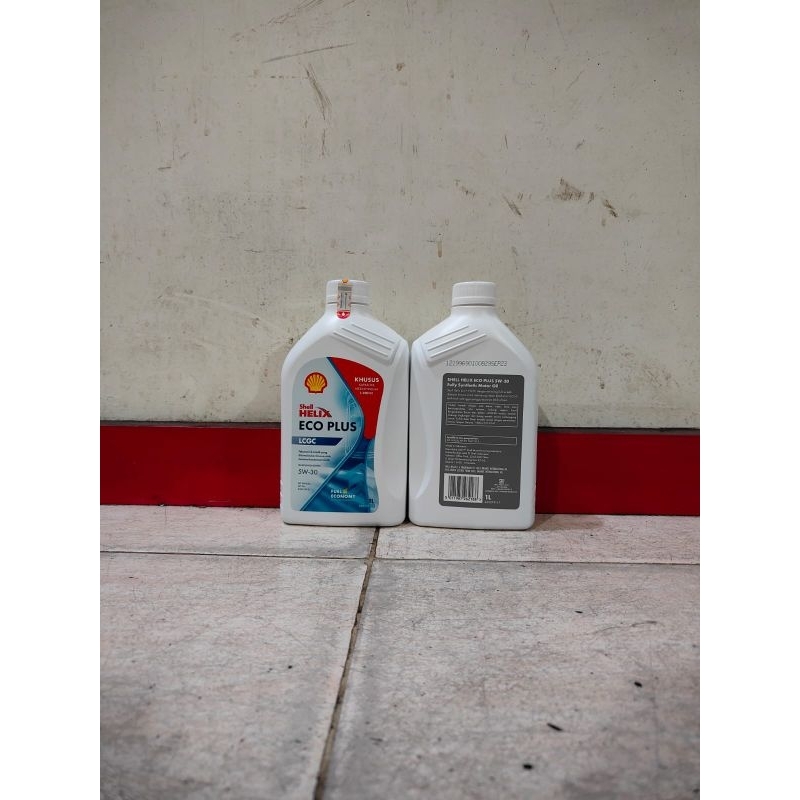 Jual Oli Mesin Shell Eco Plus SAE 5W-30 Full Sintetis Kemasan 1 Liter ...