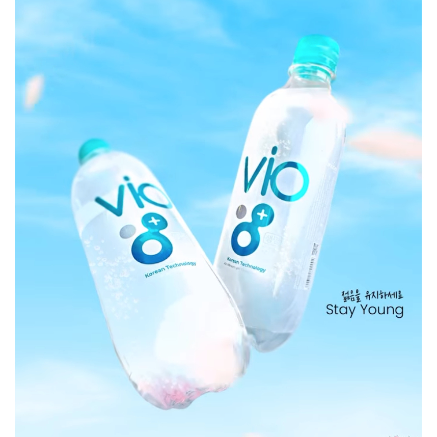Jual Air Mineral Botol Minum VIO 8+ Oxygen Water 500ml | Shopee Indonesia