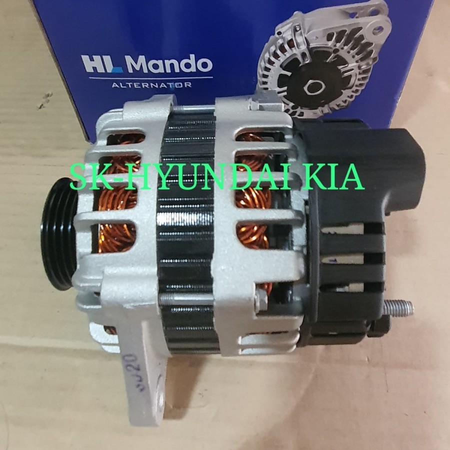 Jual ALTERNATOR ASSY DINAMO AMPER 37300-02550 / 02551 HYUNDAI ATOZ KIA ...