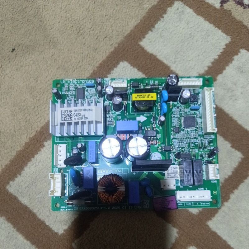 Jual MODUL KULKAS LG INVERTER 2 PINTU CABUTAN ORIGINAL KODE PCB 0423 ...