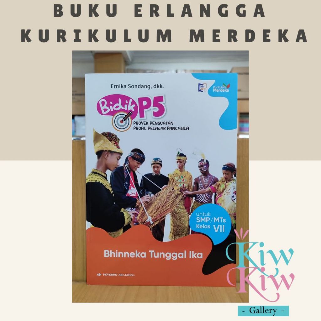 Jual Buku BIDIK P5 Bhinneka Tunggal Ika Kelas 7 SMP/MTS Kurikulum Merdeka - Erlangga | Shopee ...