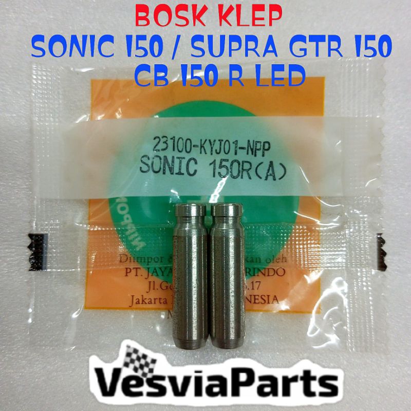 Jual BOSH KLEP BOTOL KLEP SONIC 150 SUPRA GTR 150 CB150 R LED K56 (2PC ...