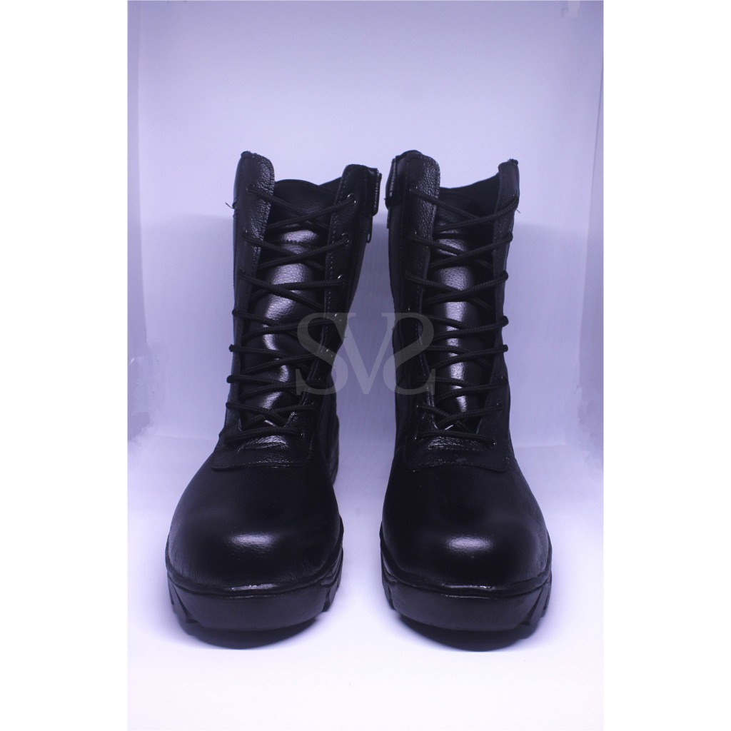 Jual Sepatu PDL TNI AD Kulit, Sepatu Dinas Lapangan, Security, Polri ...
