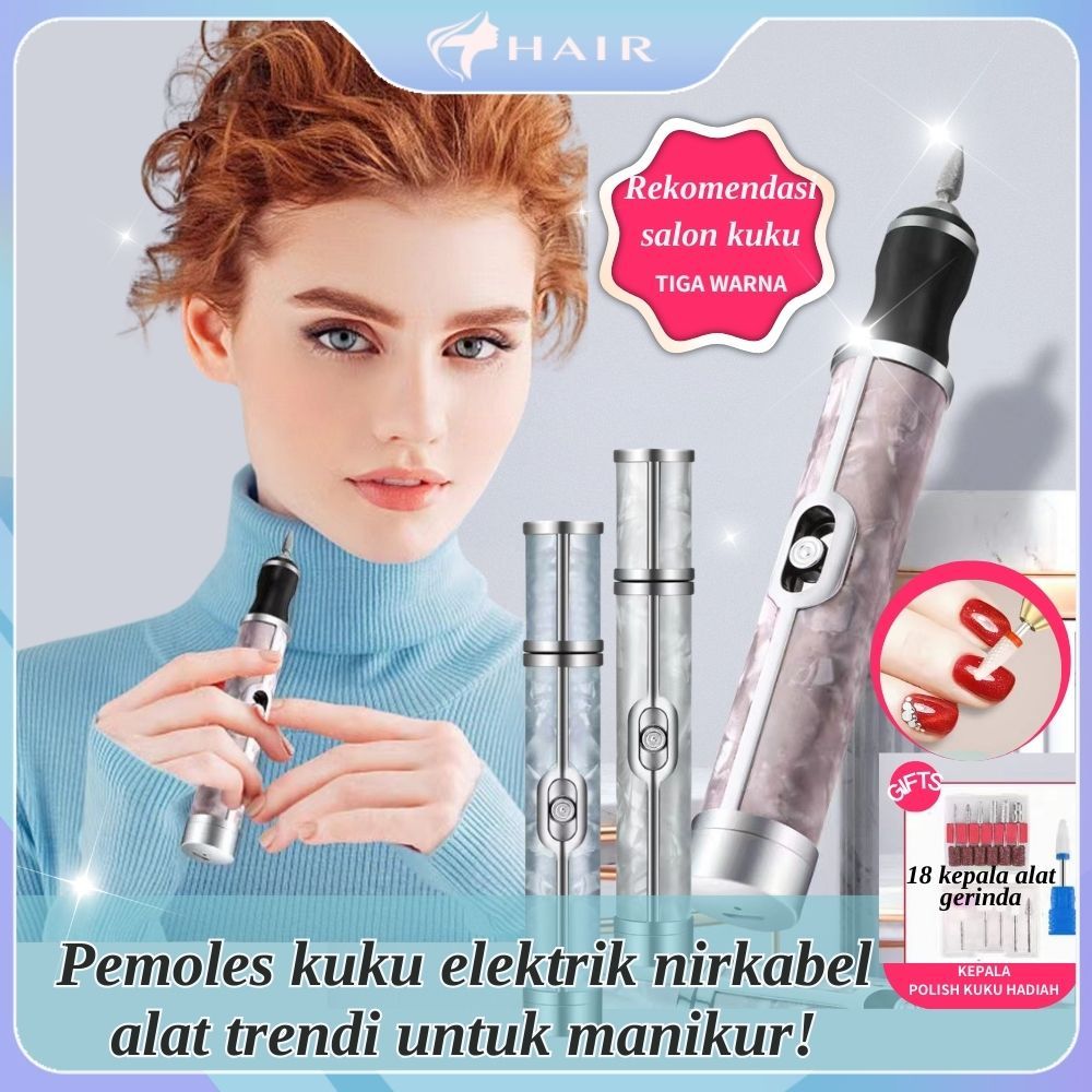 Jual HIR-0061 5 In 1 Professional Electric Nail Drill Kit Manicure ...