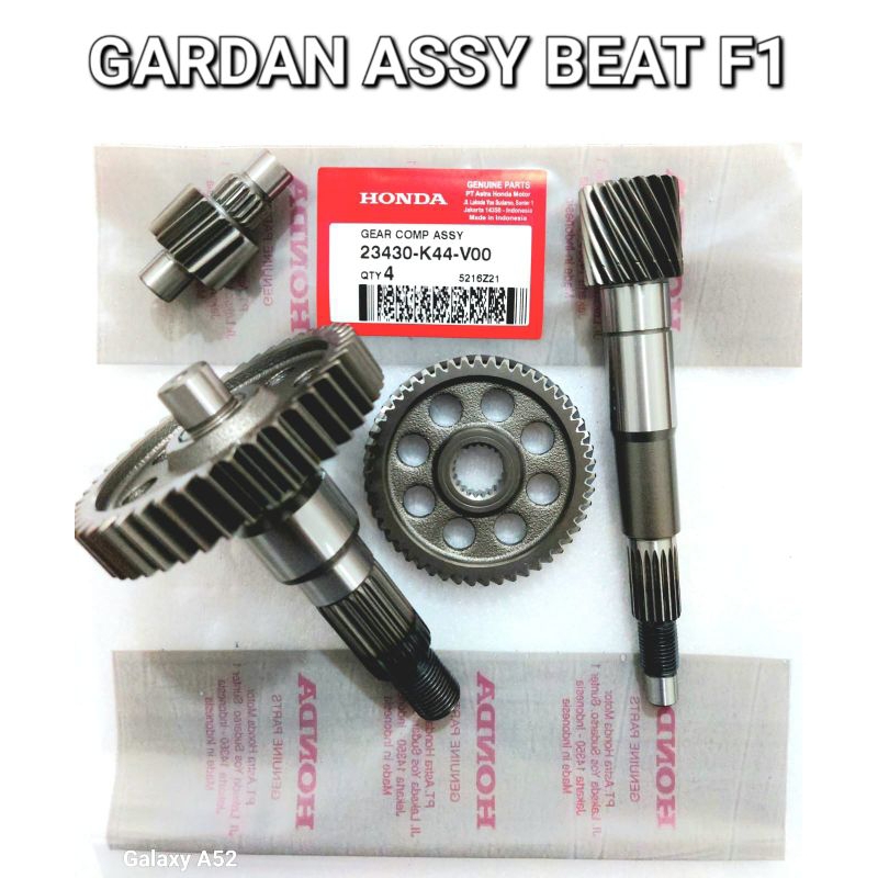 Jual GIGI RASIO SET 4PCS BEAT FI, SCOOPY FI VARIO 110 FI OEM HIGH ...