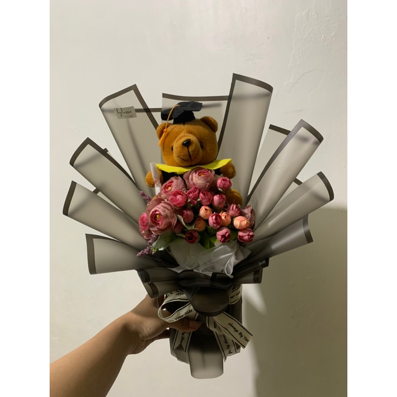 Jual Buket wisuda graduation/buket bunga wisuda | Shopee Indonesia