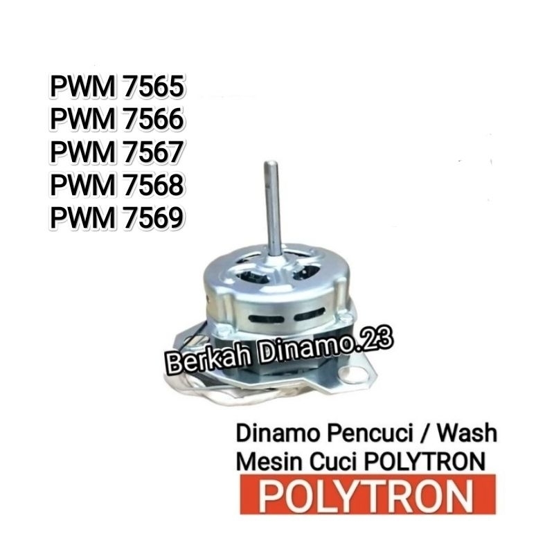 Jual Dinamo Pencuci Mesin Cuci POLYTRON PWM 7565 PWM 7566 PWM 7567 PWM ...