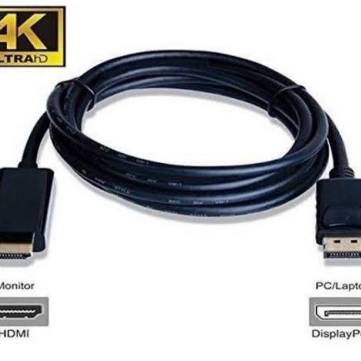 Jual Harga Murah Kabel Display Port to HDMI 18meter kabel DP to Hdmi ...