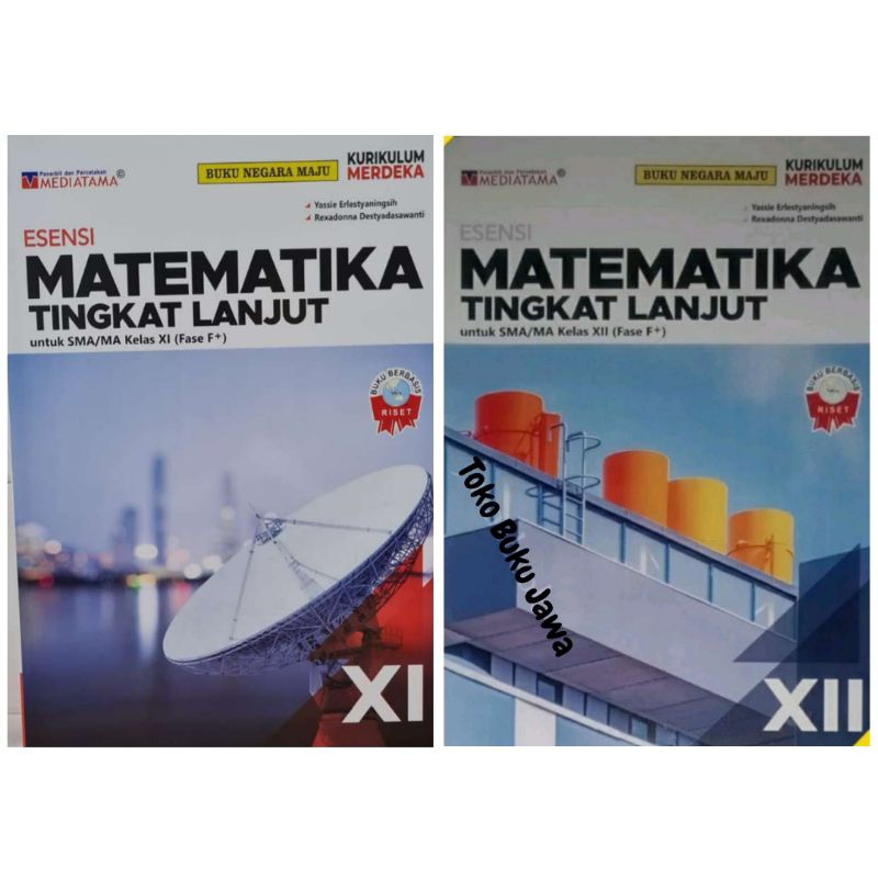Jual PROMO Buku Esensi Matematika Tingkat Lanjut Kelas 11 12 XI XII (Fase E) Mediatama Kurikulum ...