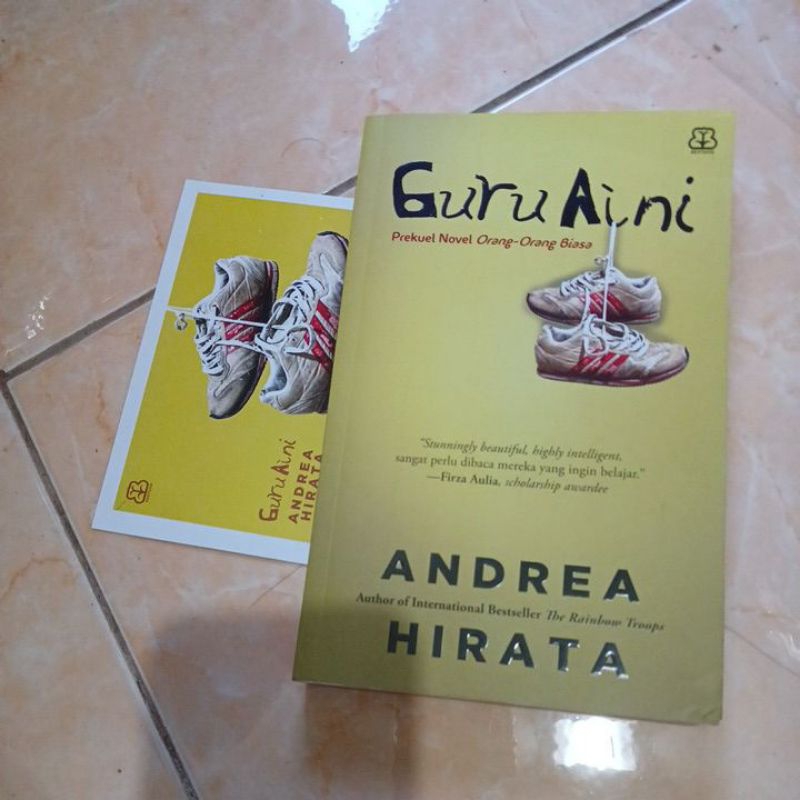 Jual NOVEL GURU AINI. ANDREA HIRATA ORIGINAL | Shopee Indonesia