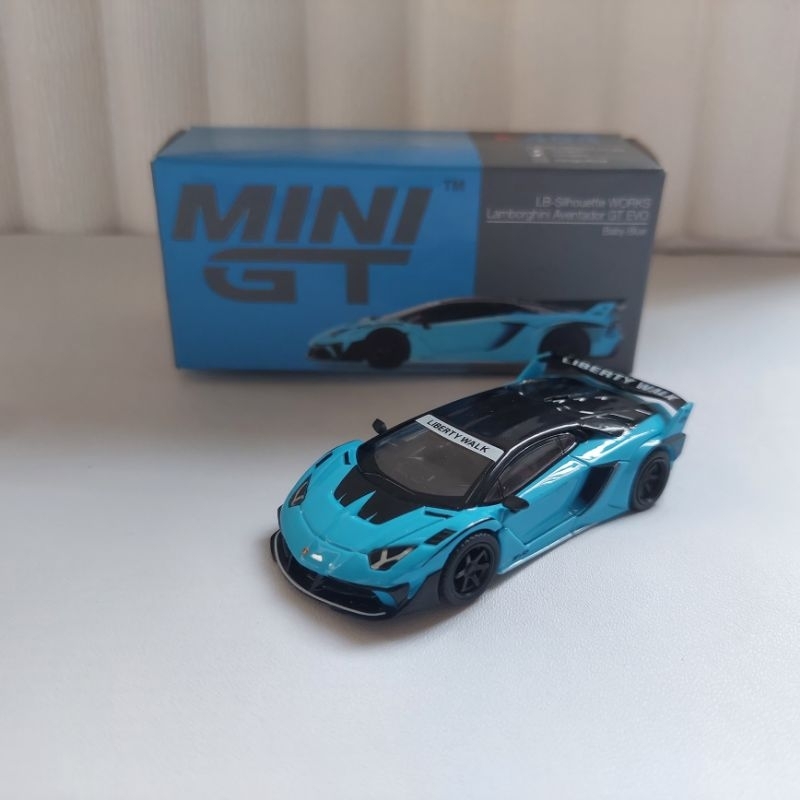 Jual MGT Mini GT 494 Lamborghini LB Silhouette WORKS Aventador GT EVO ...