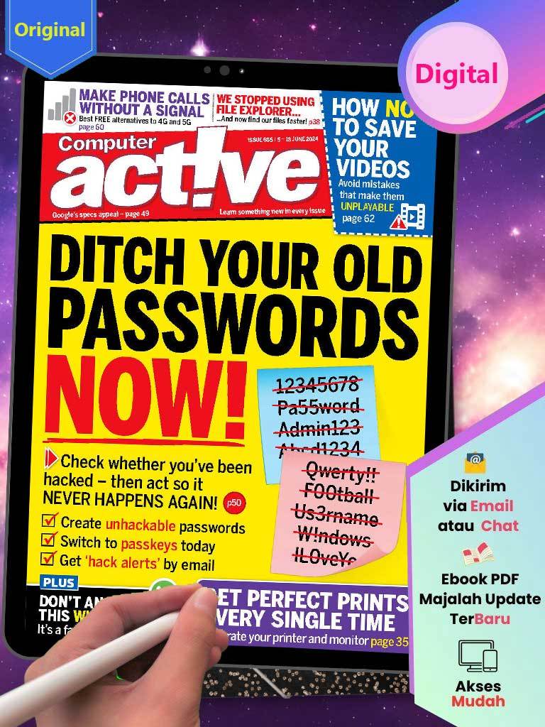 Jual Computeractive - June 2024 Majalah Import English | Shopee Indonesia