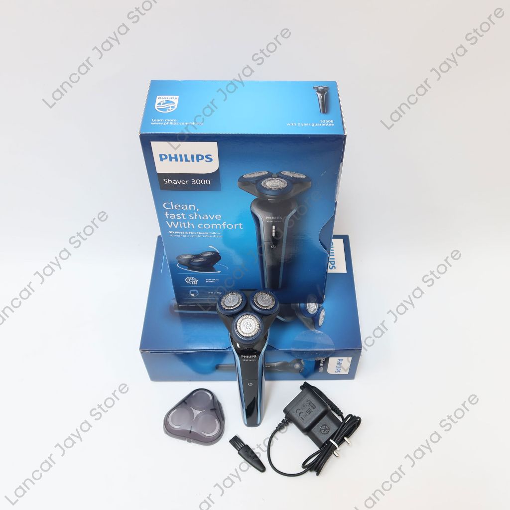 Jual Philips S3608 AquaTouch Wet & Dry Electric Shaver S3608 Pencukur ...