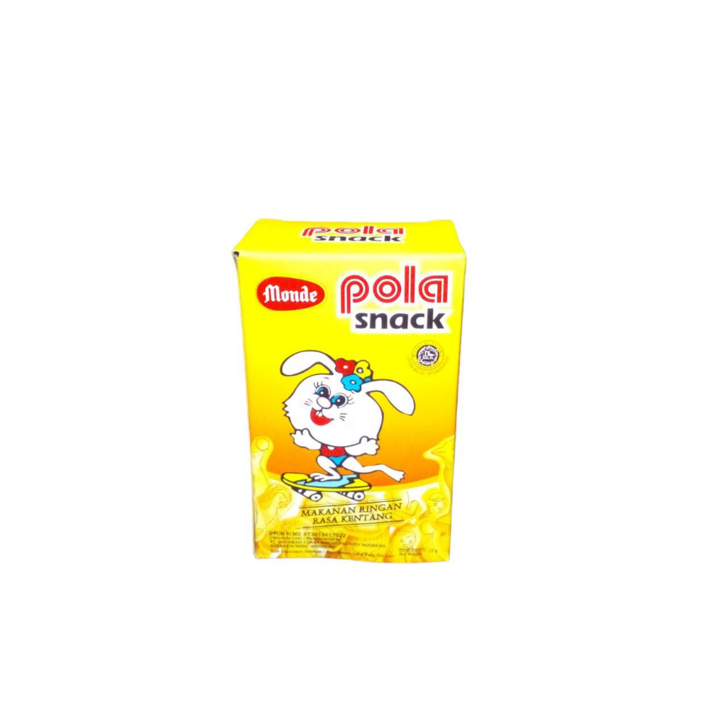 Jual MONDE POLA SNACK MINI MAKANAN RINGAN RASA KENTANG - 25 GRAM MONDE ...