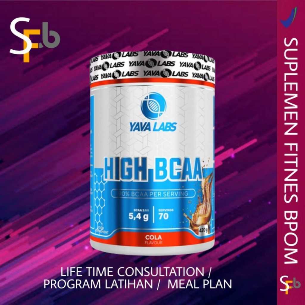 Jual YAVALABS YAVA LABS HIGH BCAA 70 SERVING 420 GRAM | Shopee Indonesia