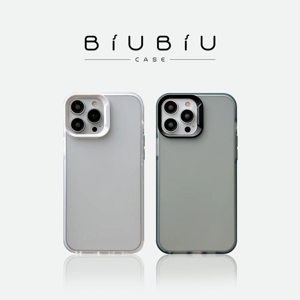 Jual 【New 】BIU BIU CASE Icy Anti Kuning iPhone 11 13 12 mini 14 15 Pro ...