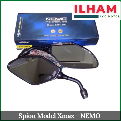 Jual Spion Universal Model Xmax - NEMO Aerox Vario 125 150 160 Lexi 155 ...