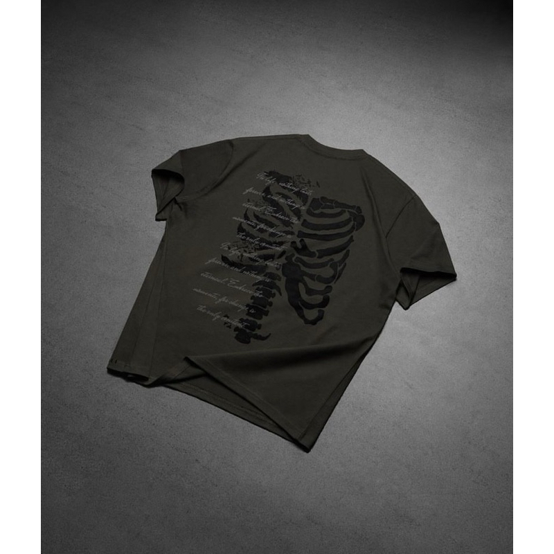 Jual RUCAS FALLEN ANGEL WINGS SKELETON TEE | Shopee Indonesia