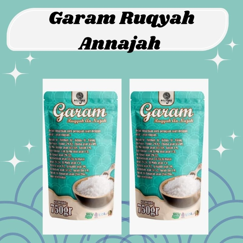 Jual Garam Ruqyah Asma" AnNajah original meruqyah/menetralisir rumah ...
