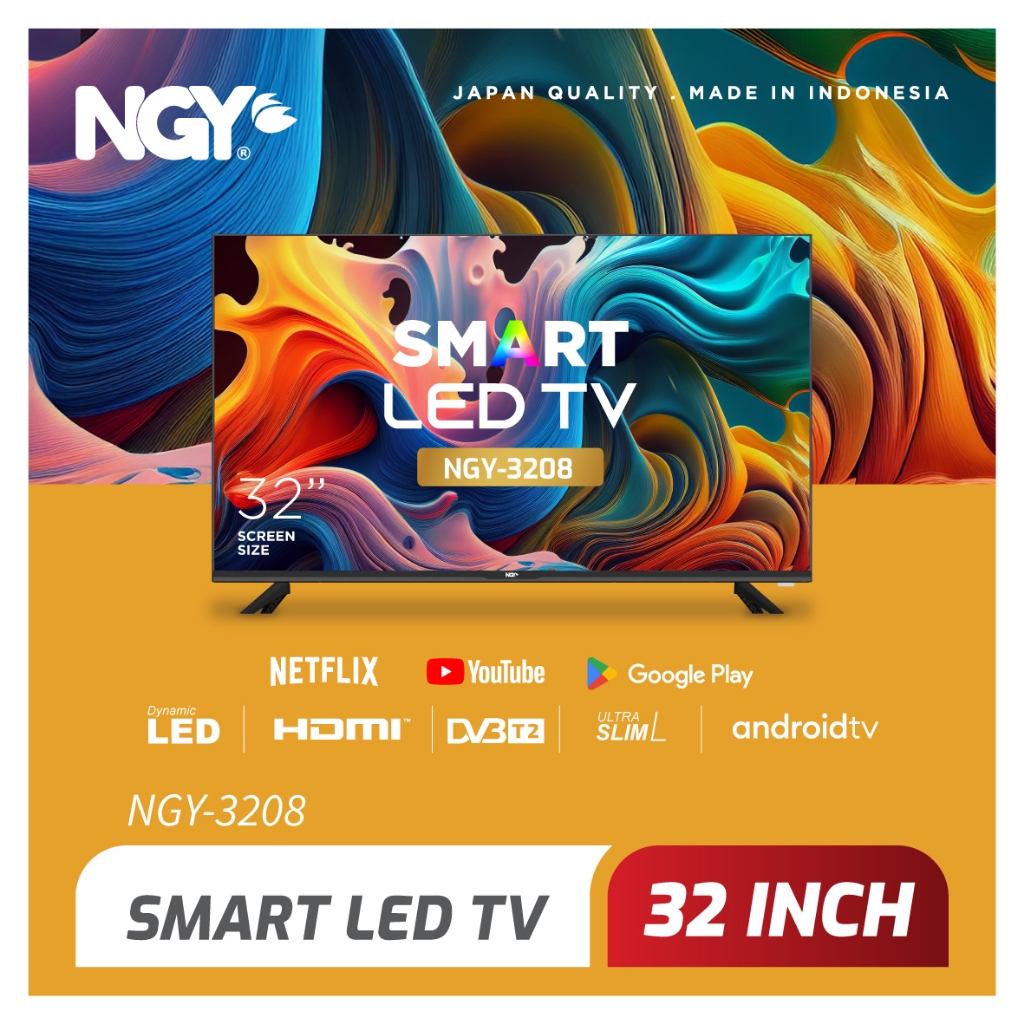 Jual NGY Android LED TV Digital HD 32 inch / Televisi HDMI USB | NGY ...