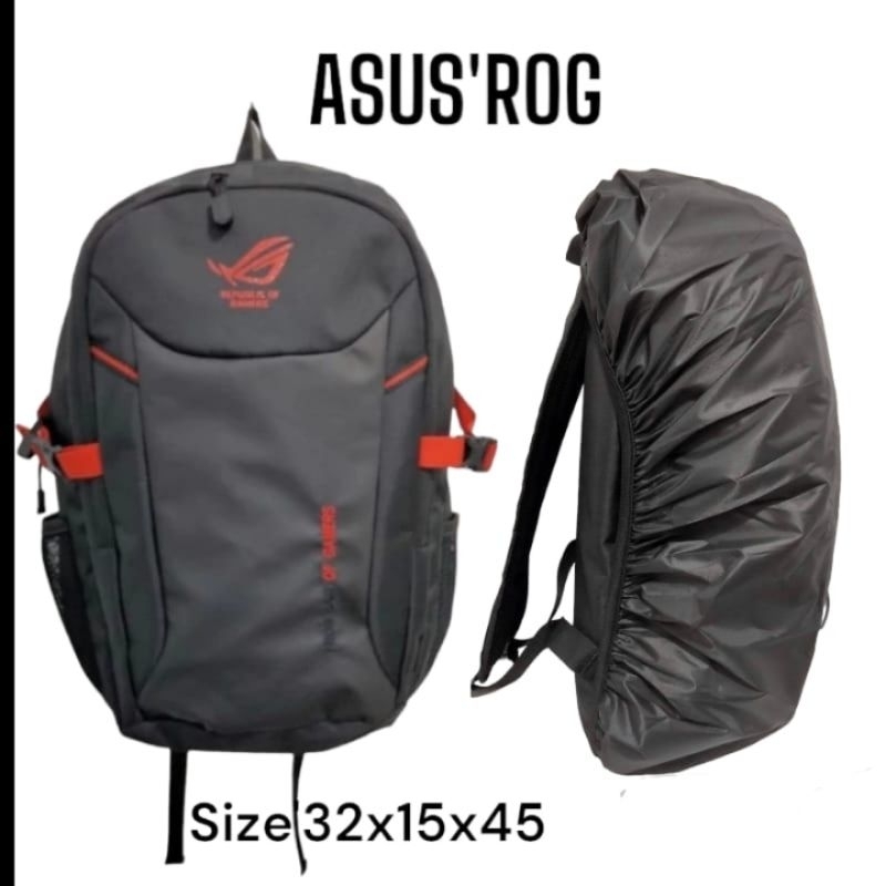 Jual TAS RANSEL ASUS ROG/TAS LAPTOP BACKPACK new 15,6 inchi | Shopee ...