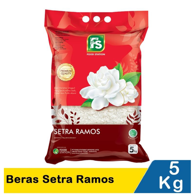 Jual BERAS SETRA RAMOS 5KG | Shopee Indonesia