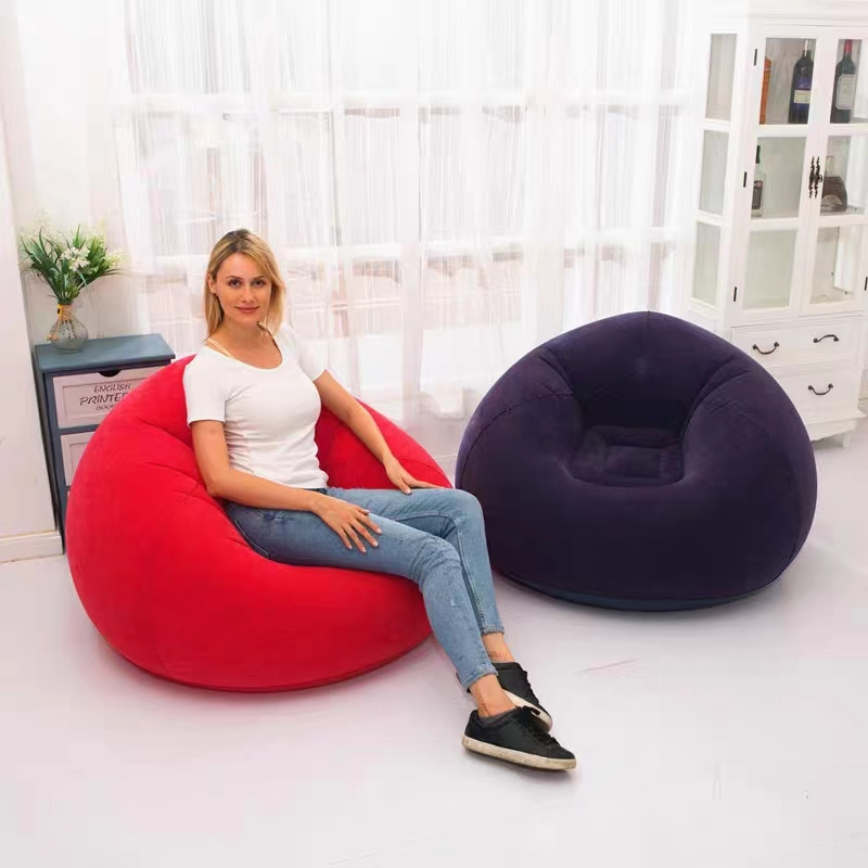 Jual Sofa Bentuk Bulat Big Ultra Bean / Sofa Bag/Oval Beans Beanbag ...