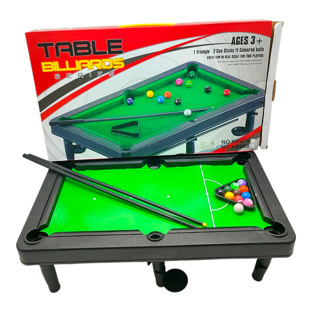 Jual Mainan Anak Deluxe Snooker 50cm Table BILLIARD SET MEJA Besar ...