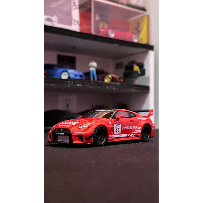 Jual Mini Gt Nissan GTR R35 LBWK | Shopee Indonesia