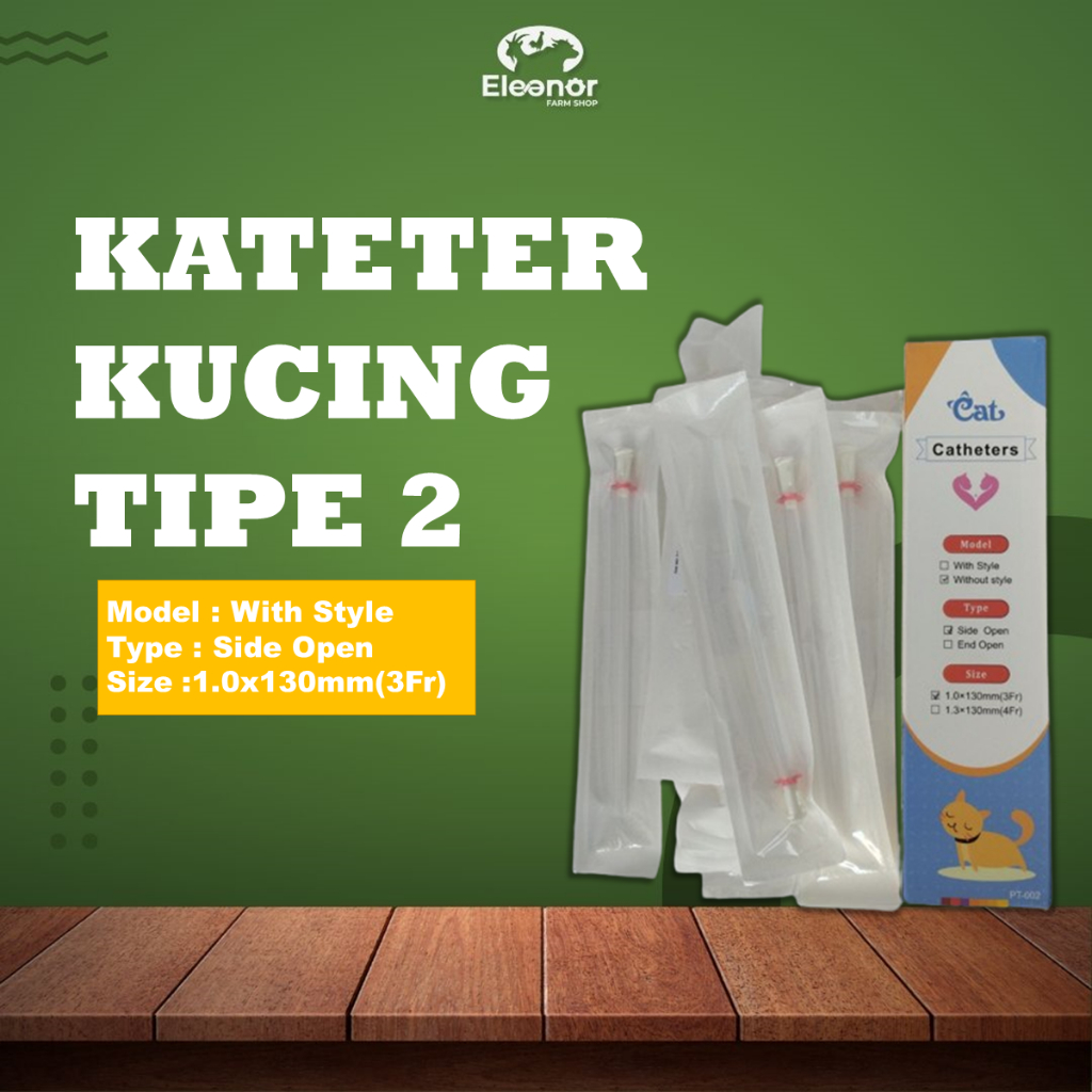 Jual Kateter Urine Kucing Cat Catheter Model With Stylet Type Side Open ...