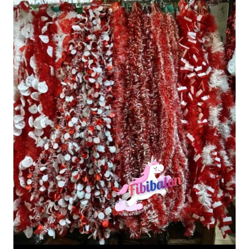 Jual Slinger Merah Putih/ HUT RI/dekorasi 17 Agustus/Slinger natal ...