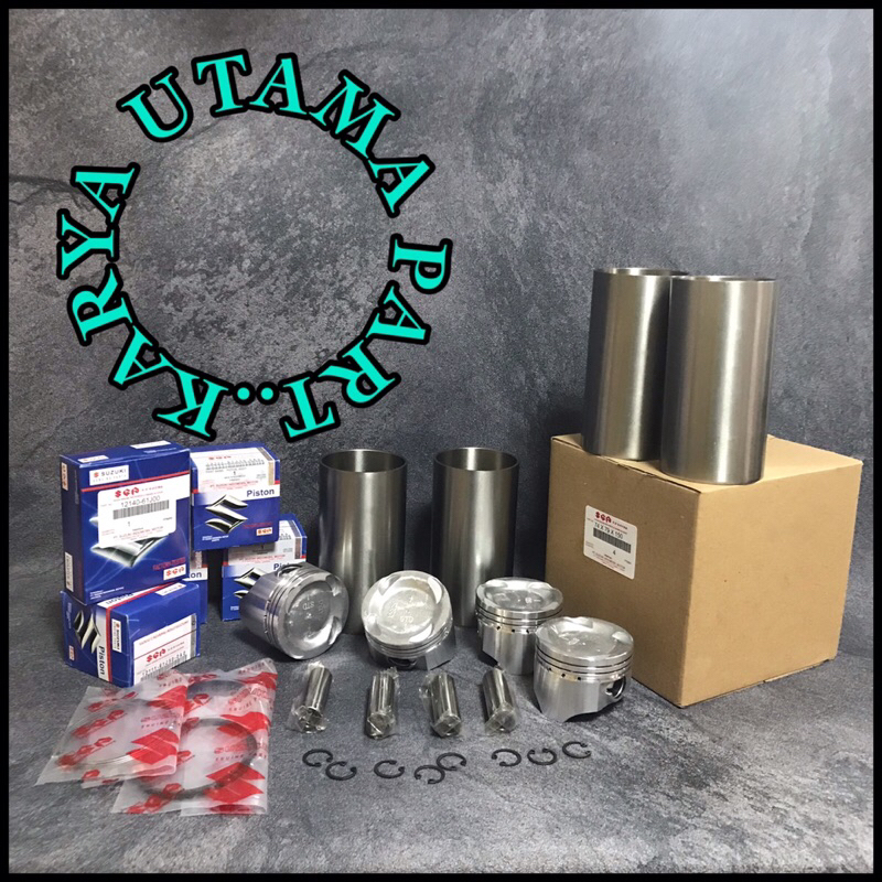 Jual Liner Kit -Paket Liner Ring piston Dan Piston Assy Suzuki Apv - Futura Injection STD ...