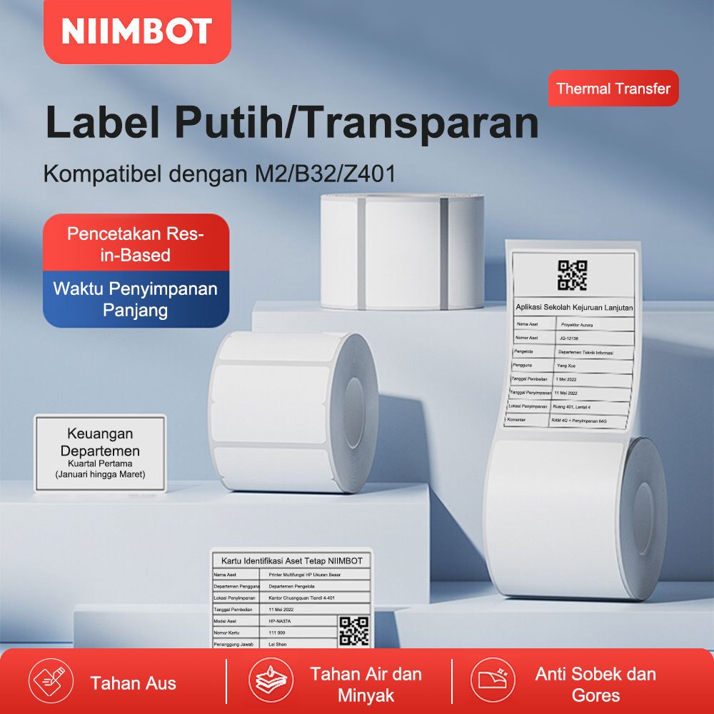 Jual NIIMBOT M2 Stiker Label Putih, Label Harga Barang dan Makanan ...