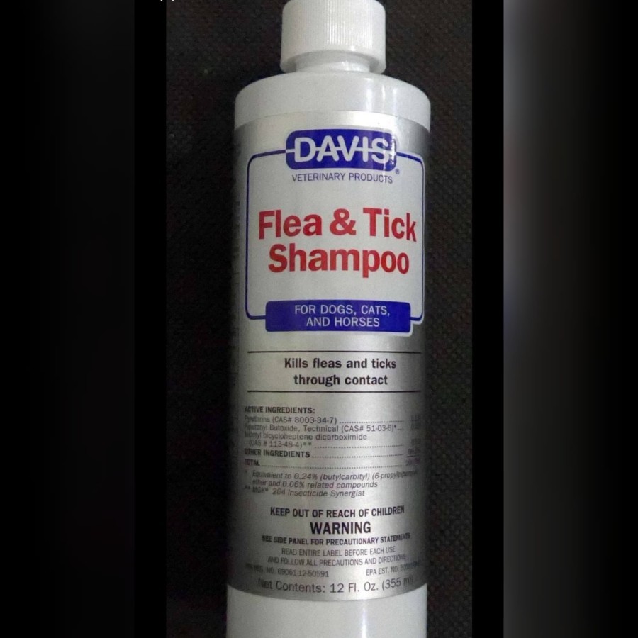 Jual Davis Flea & Tick Shampoo 355ml - Shampoo DAVIS Anti jamur dan for ...