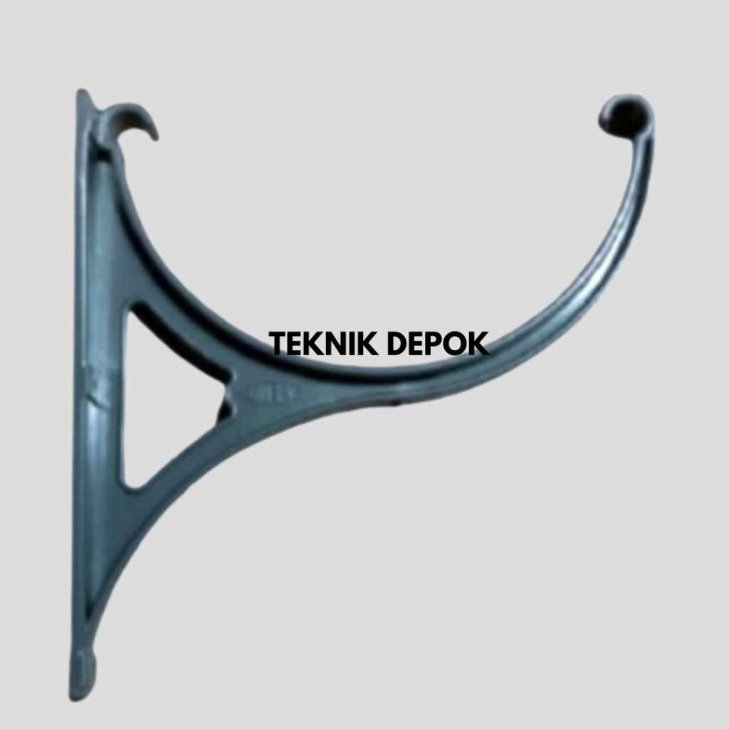 Jual Gantungan Talang 1/2 Lingkaran 8 inch PVC Hanger Saluran Air ...
