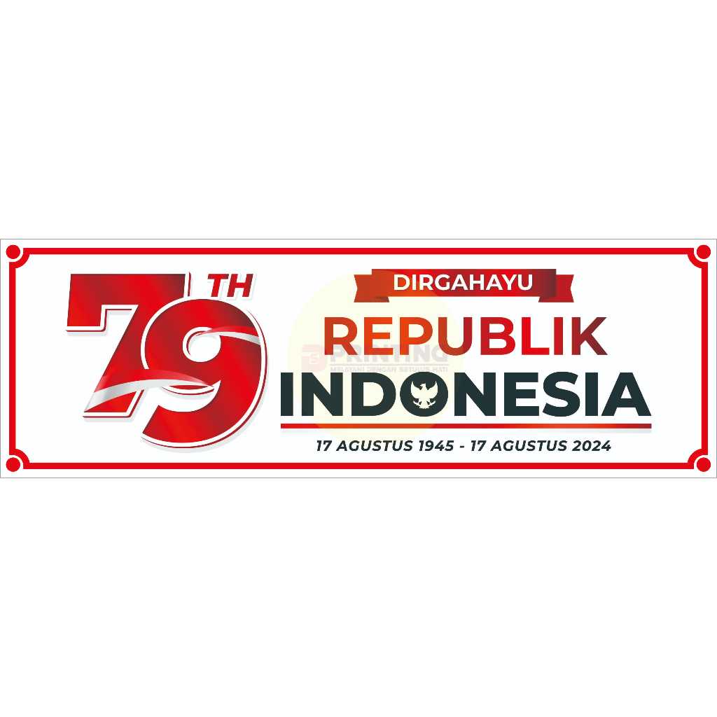 Jual STIKER 79TH REPUBLIK INDONESIA, STIKER AGUSTUSAN 2024 | Shopee ...
