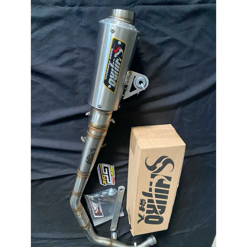 Jual KNALPOT SHIJIRO honda sonic/Gtr150/Mxking/FU roadrace | Shopee ...
