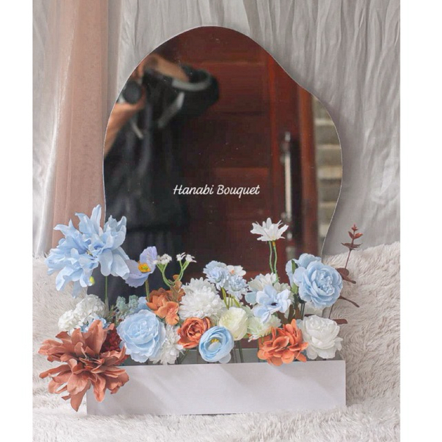 Jual Flower Box | Mirror Flower Box Sign | Type E-3 | 60x40 | ONLY ...