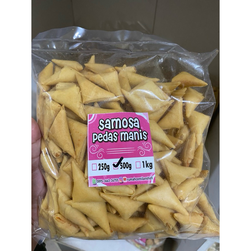 Jual Samosa pedas manis 1kg | Shopee Indonesia