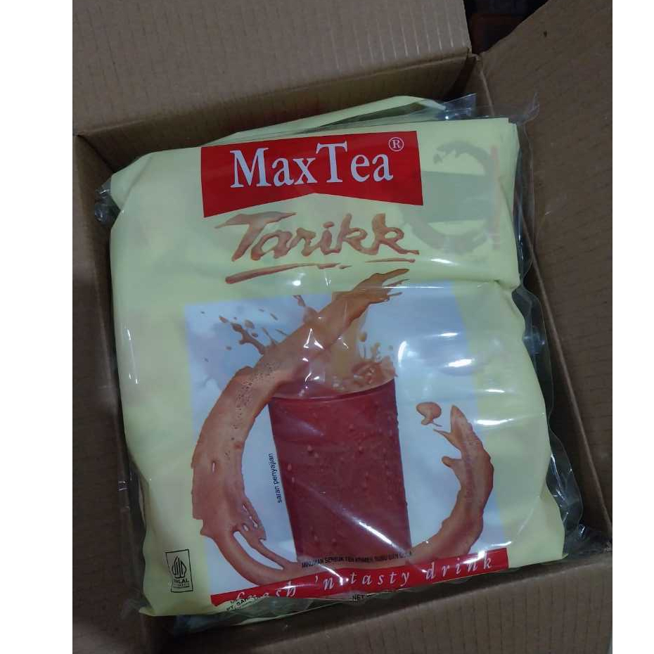 Jual Max Tea Teh Tarik 25gr (1Karton Isi 5 Bag) | Shopee Indonesia