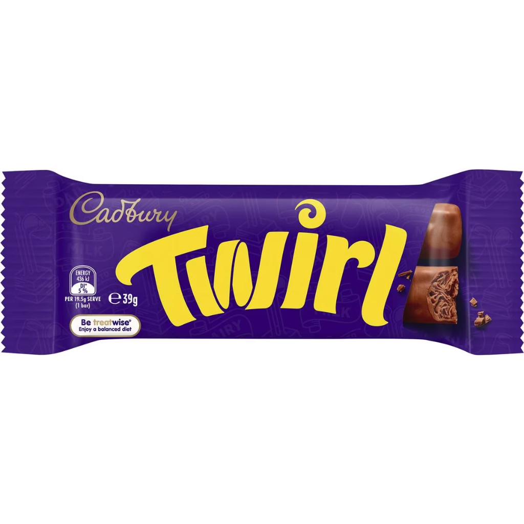 Jual Cadbury Twirl Chocolate Bar 39g | Shopee Indonesia Jual Cadbury Twirl Chocolate Bar 39g | Shopee Indonesia
