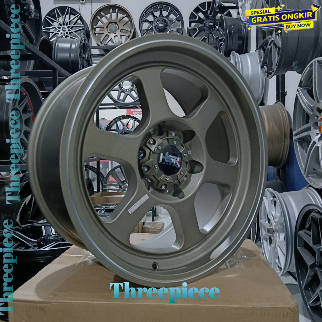Jual Jaul Velg Racing R18 untuk Pajero Fortuner Hilux TOKYO 2078 HSR ...