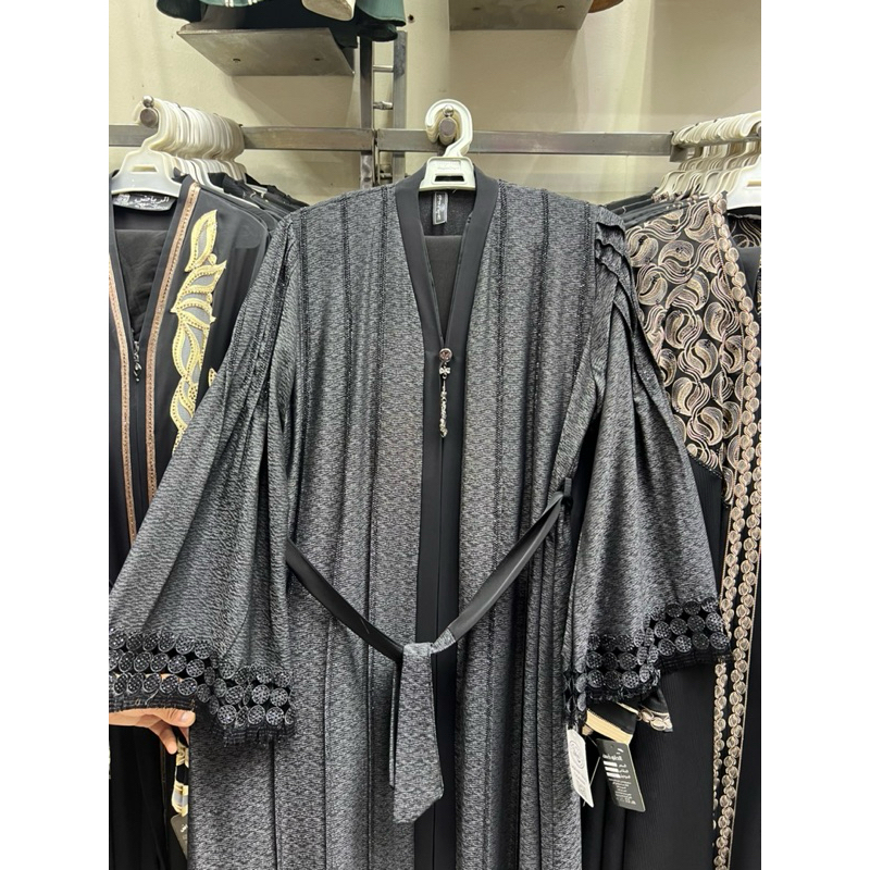 Jual ABAYA ARAB MANIK TEKSTUR MEWAH | ABAYA ZENAH ARAB | Shopee Indonesia