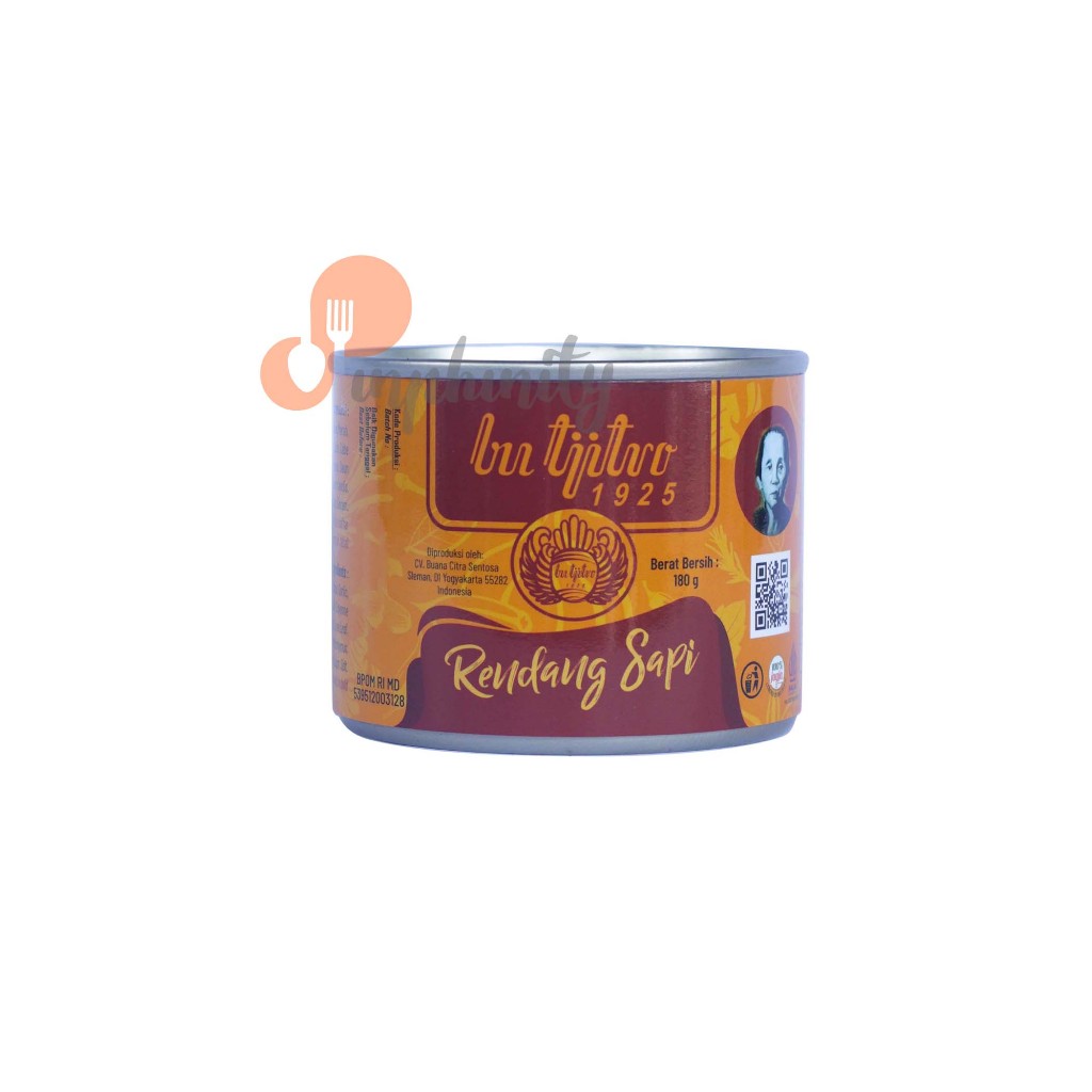 Jual Rendang Daging Sapi Kaleng Bu Tjitro | Shopee Indonesia