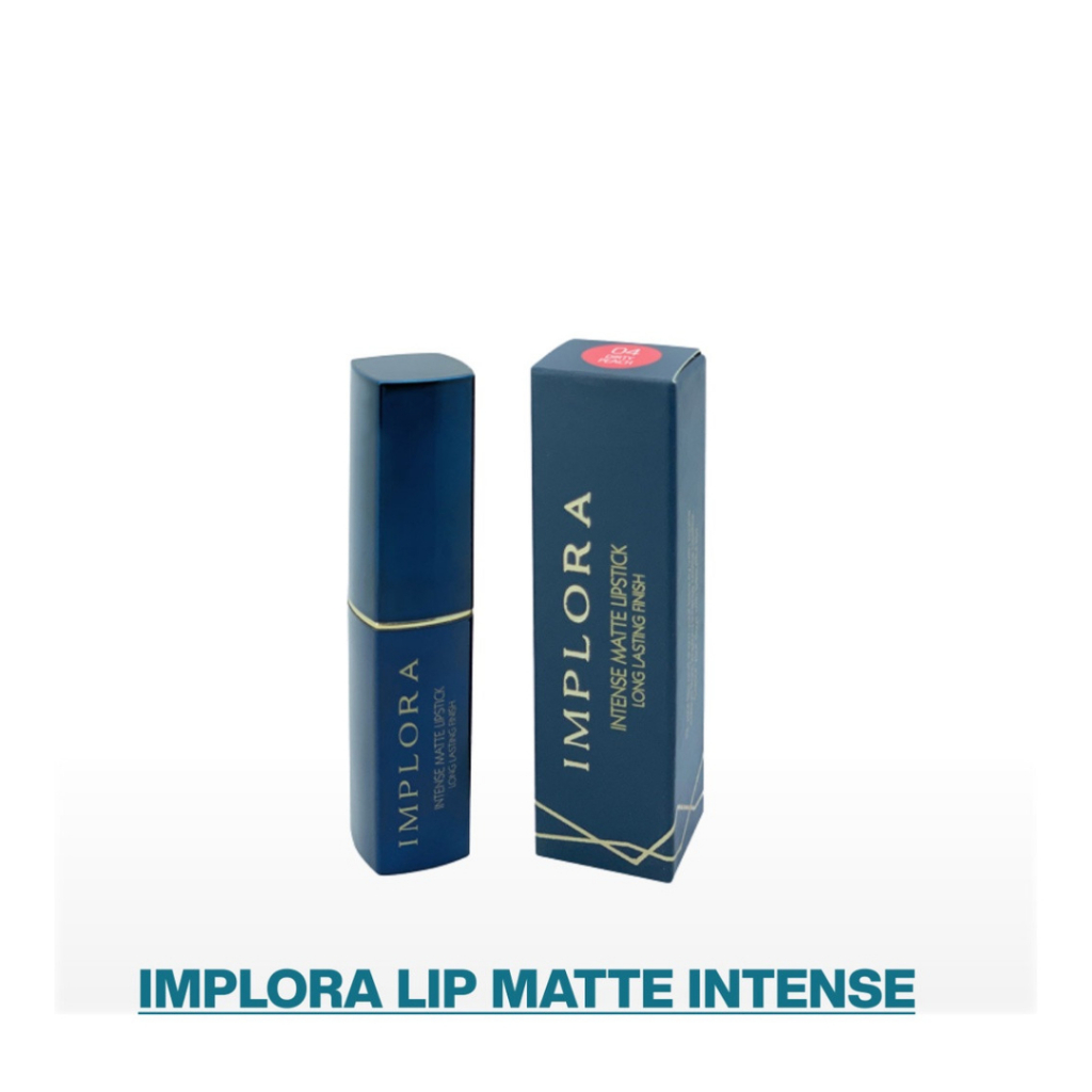 Jual Implora Lip Matte INTENSE Lipstick Long Lasting Finish 3.5g ...
