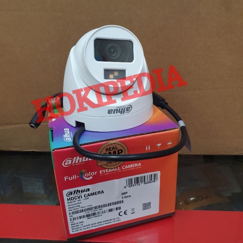 Jual T1A59P CCTV DAHUA INDOOR 5MP FULL COLOR / COLORVU KAMERA CCTV ...