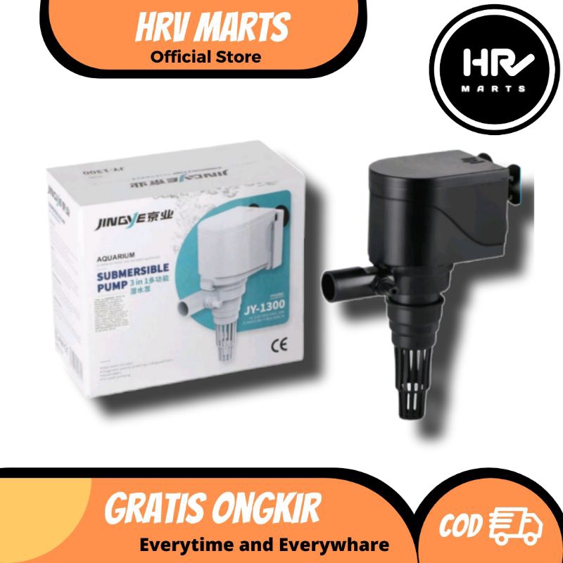 Jual Power Head Pompa Akuarium Celup Tenggelam Silent Hemat Listrik Jingye JY 1300 dan 1800 ...