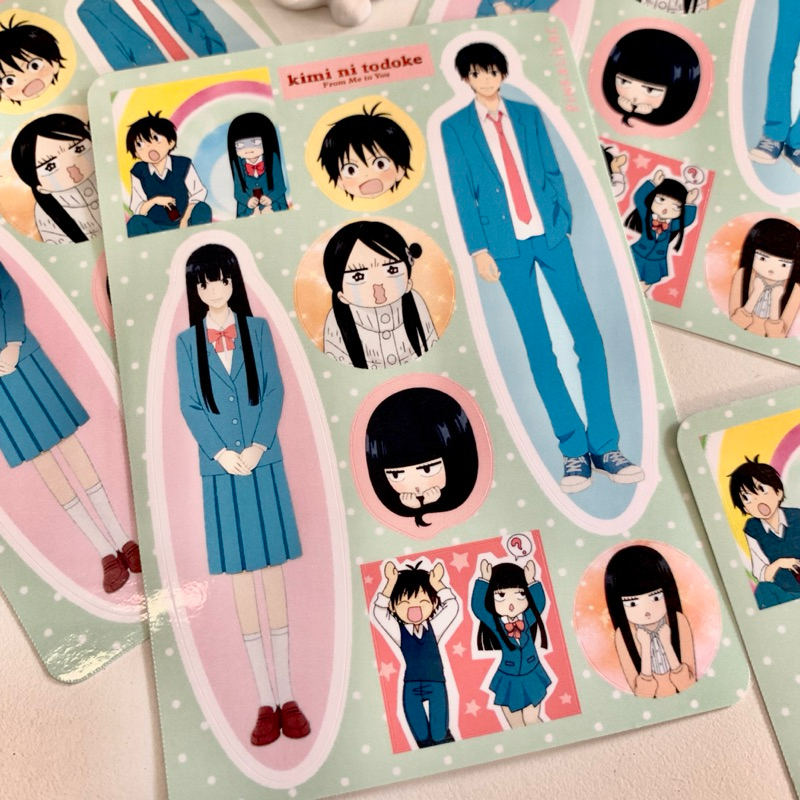 Jual Sticker Sheet Kimi Ni Todoke | Sawako | Shopee Indonesia
