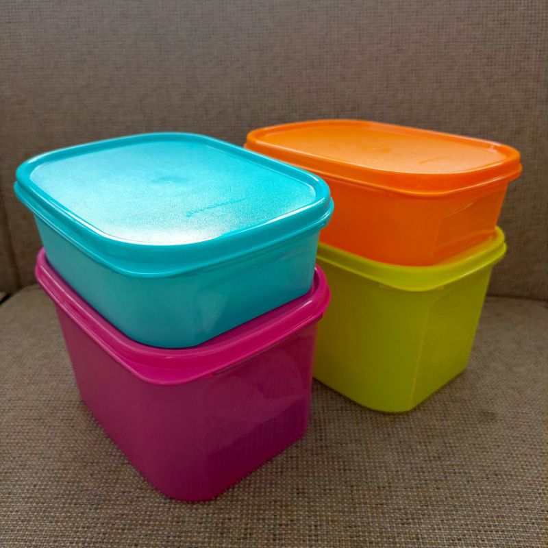 Jual TUPPERWARE 100% ORI Retangular Set (4pcs) | Shopee Indonesia