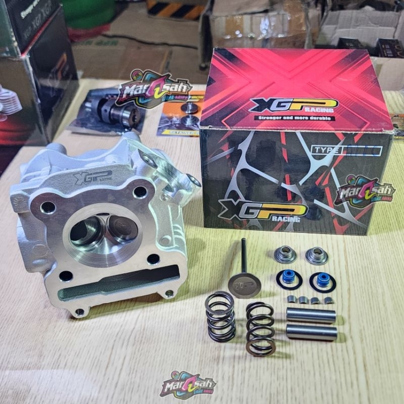 Jual Head Kop Mio Sporty Mio Lama Mio Karbu Modif Klep 24/28 30/26 Batang 5 XGP RACING | Shopee ...